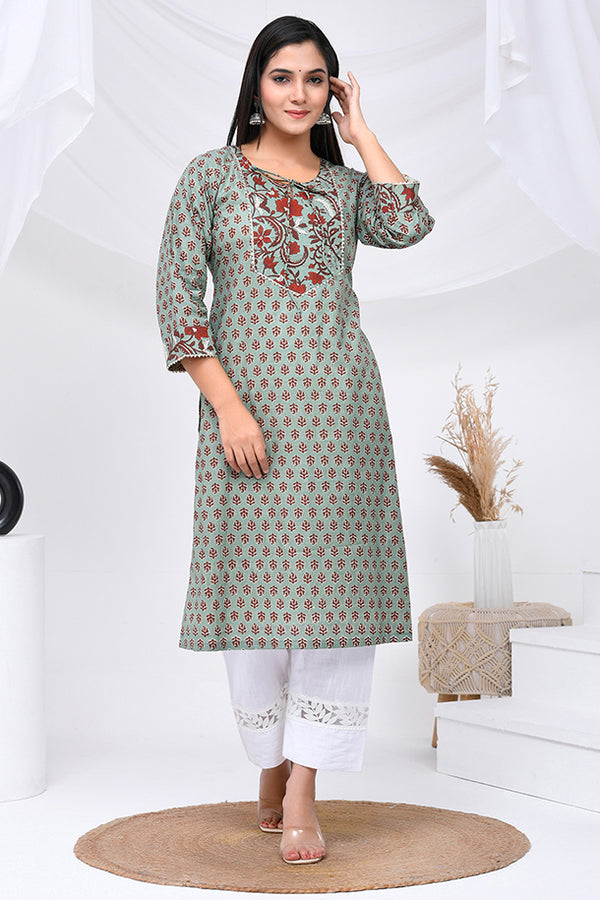 Stitched Kurtis – thesaffronsaga