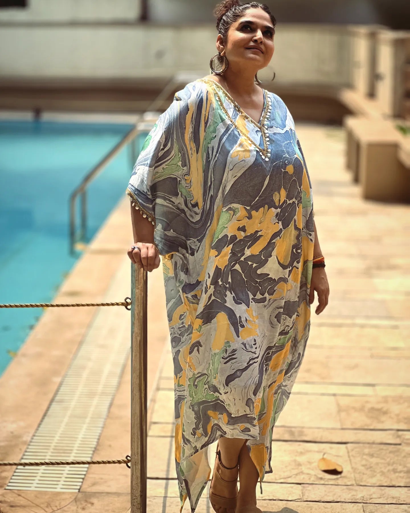 Buy Kaftan Dress Online | Party Wear | The Saffron Saga – thesaffronsaga